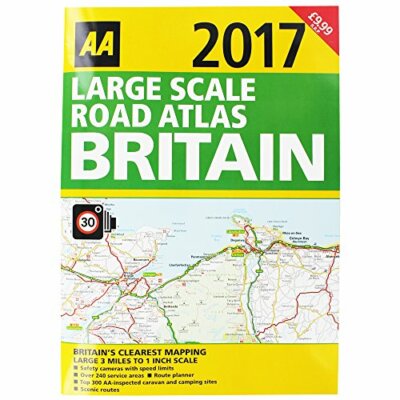 Large Scale Road Atlas Great Britain 2017 0749577843 The Fast Free ...