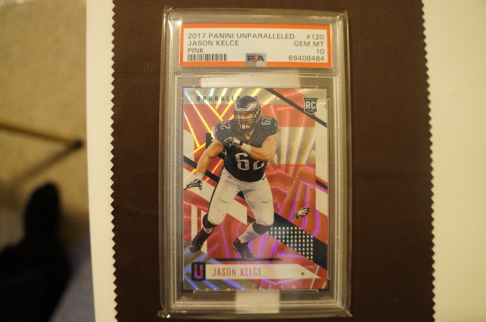 2017 Panini Unparalleled - Jason Kelce #120 Pink (RC) for sale online ...