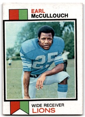 1973 Topps Earl McCullouch Detroit Lions #248 | eBay