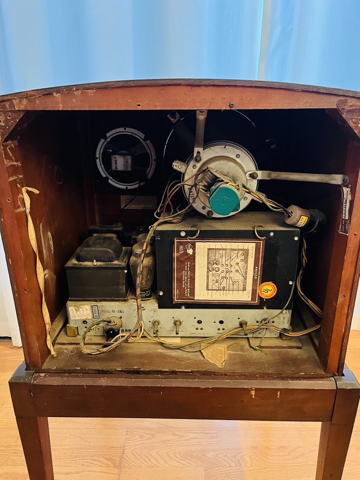 VTG 1948 Philco 10” TV - Model: 48-1001 - W/Original Stand - Great ...