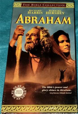 RICHARD HARRIS, BARBARA HERSHEY, Abraham, VHS, NEW (THE BIBLE ...