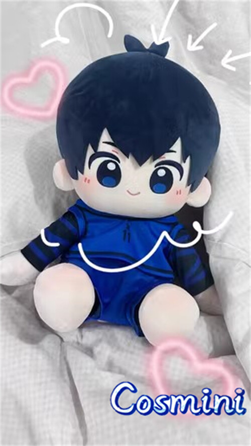 Official Anime BLUE LOCK Isagi Yoichi 40cm Plush Doll Dress up Toy ...