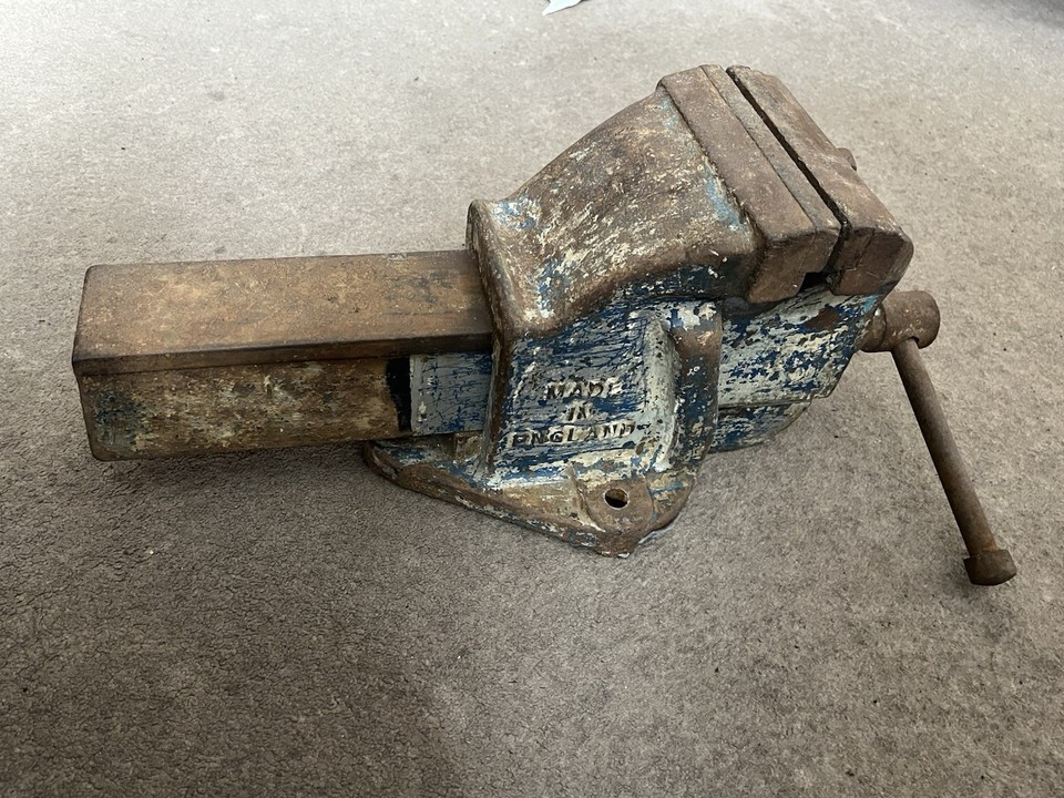 Vintage Record No. 6 Heavy Duty Vice Made In England | eBay UK