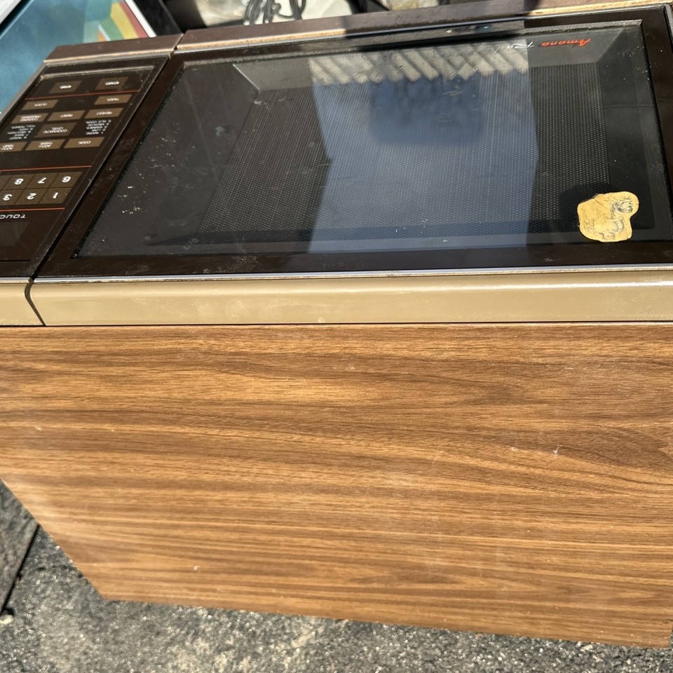 Amana Radarange Touchmatic Microwave 1985 - Working - VINTAGE | eBay