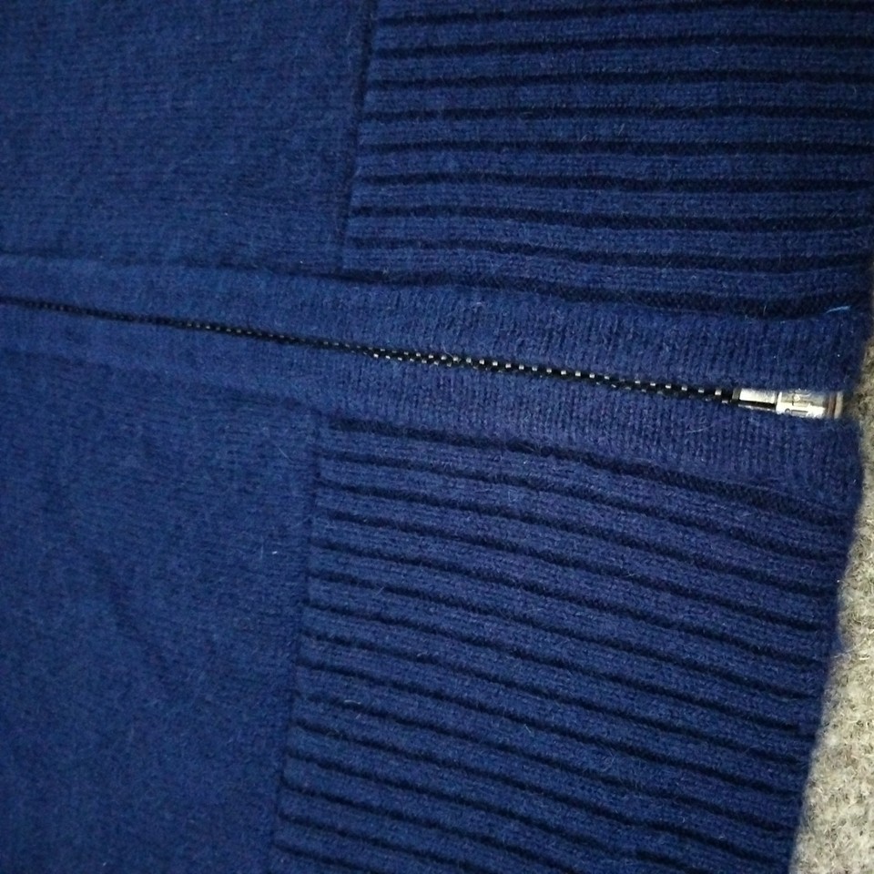 William Sharp 100% Cashmere Blue Luxury Hoodie M New | eBay UK