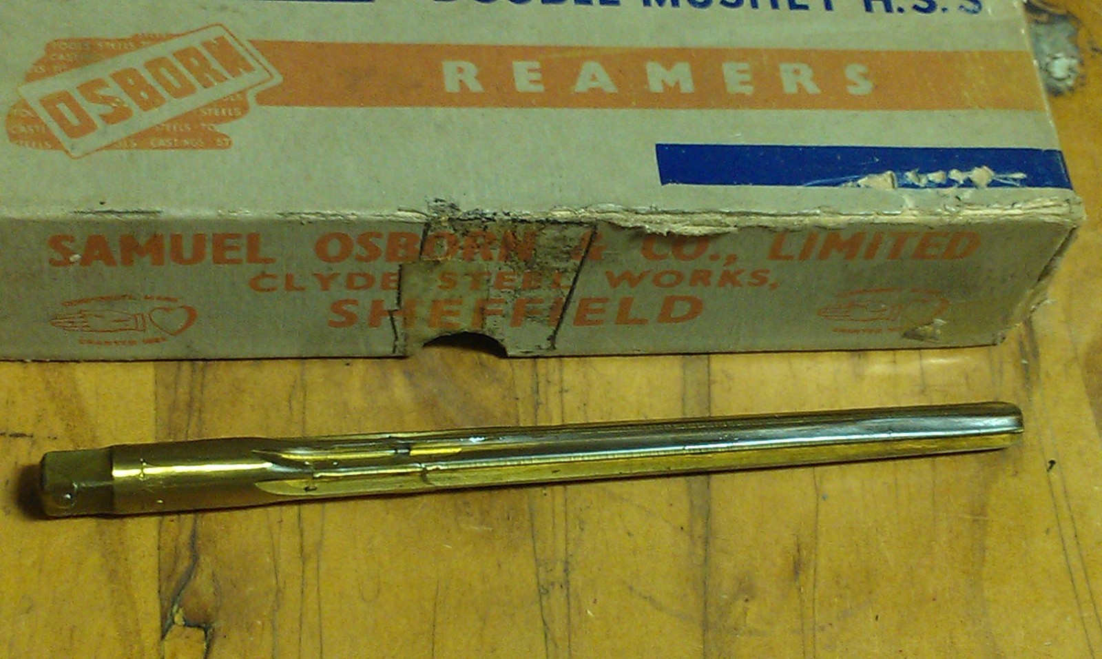 Size 6 x 1/60 HSS Taper Pin Hand Reamer Straight 6 Flutes. NACHI | eBay