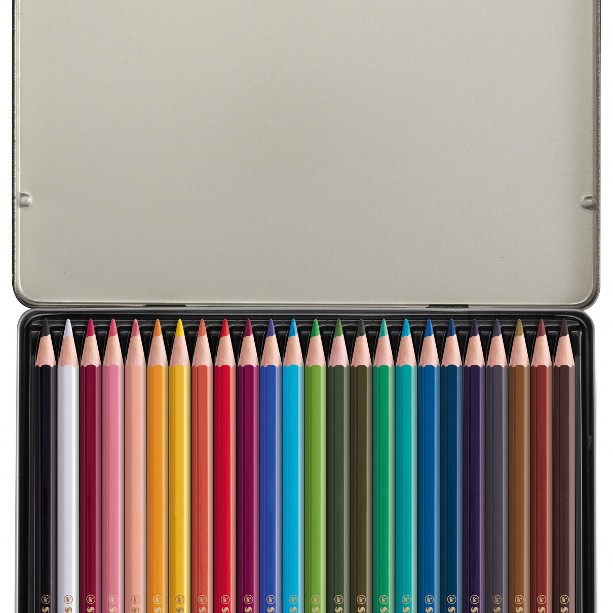 STABILO Pencils Aquacolor 24 Colours Premier in Pouch Metal 1624-5 for ...