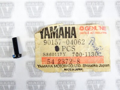 Yamaha NOS NEW 90157-04062 Screw RZ RZ350 | eBay