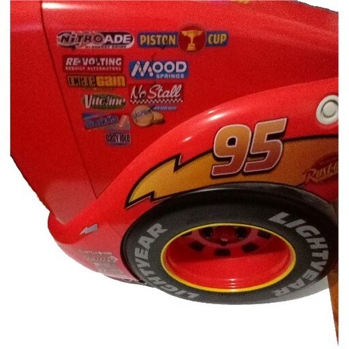 Disney Pixar Cars Lightning Mcqueen 13" CRT TV DVD Combo Television for ...
