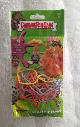 Garbage Pail Kids Gang 2010 Topps Adam Bomb mixed lot of Rubber Bands ...