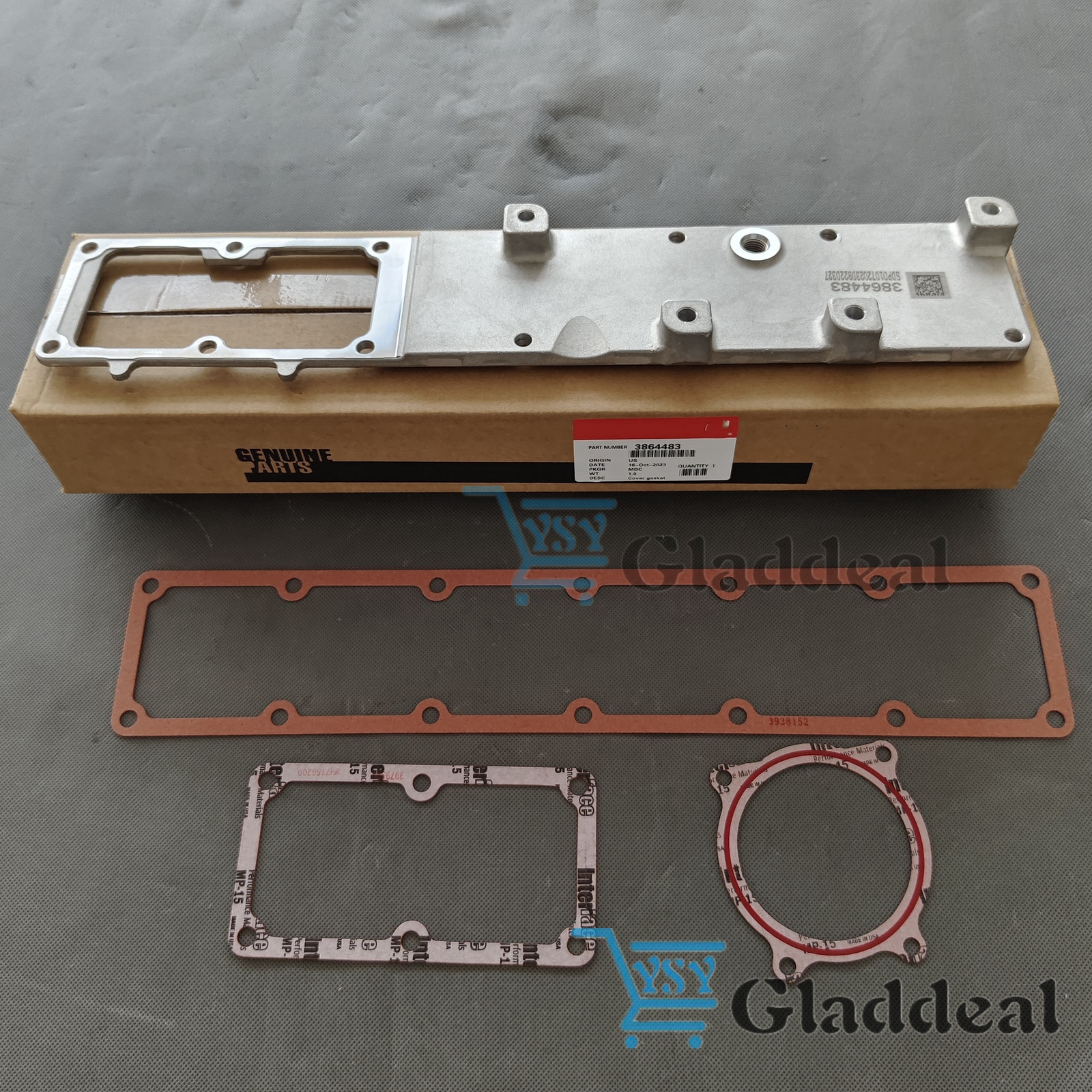 High Flow Intake Manifold Plenum Plate Cover For Dodge 6.7L Cummins ...