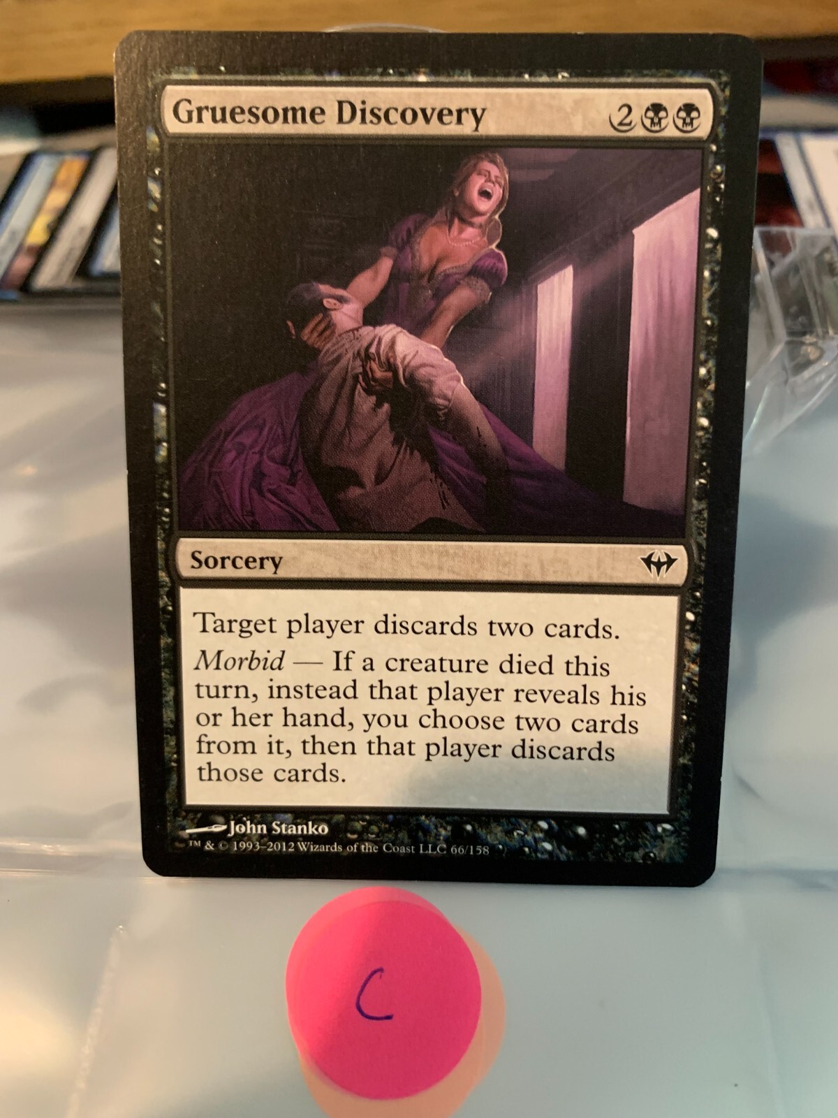 MTG Gruesome Discovery Dark Ascension 66/158 Regular Common for sale ...