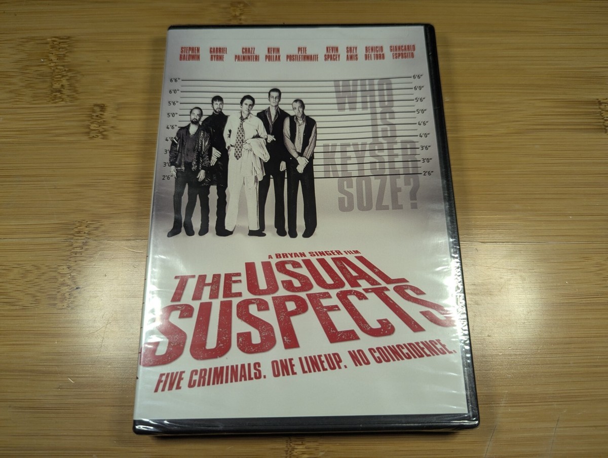 The Usual Suspects Cast The Usual Suspects (VHS, 1996) 780063022736
