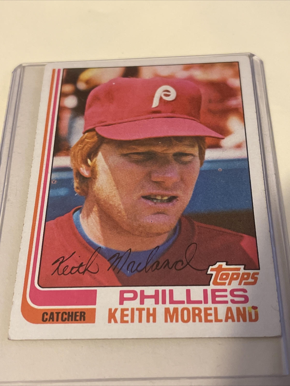 1982 TOPPS #384 KEITH MORELAND (PHILLIES) BASEBALL CARD #165545-11 | eBay