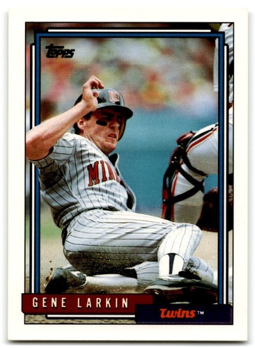 1992 Topps Gene Larkin Minnesota Twins #284 | eBay