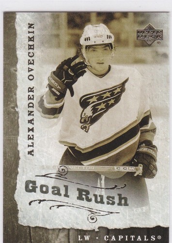 ALEXANDER OVECHKIN Upper Deck GOAL RUSH Hockey NHL Card Alex WASHINGTON ...