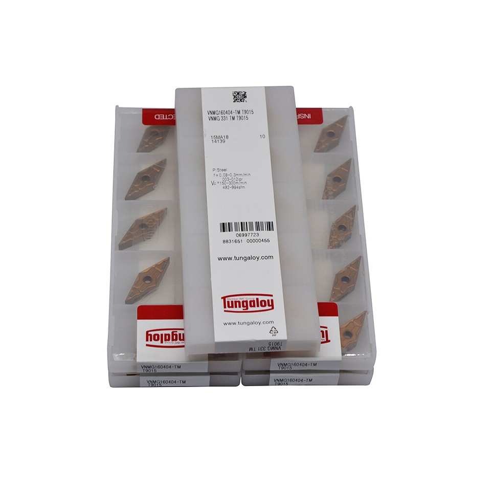 50pcs VNMG331-TM VNMG160404-TM T9015 Carbide Inserts CNC VNMG331 insert ...