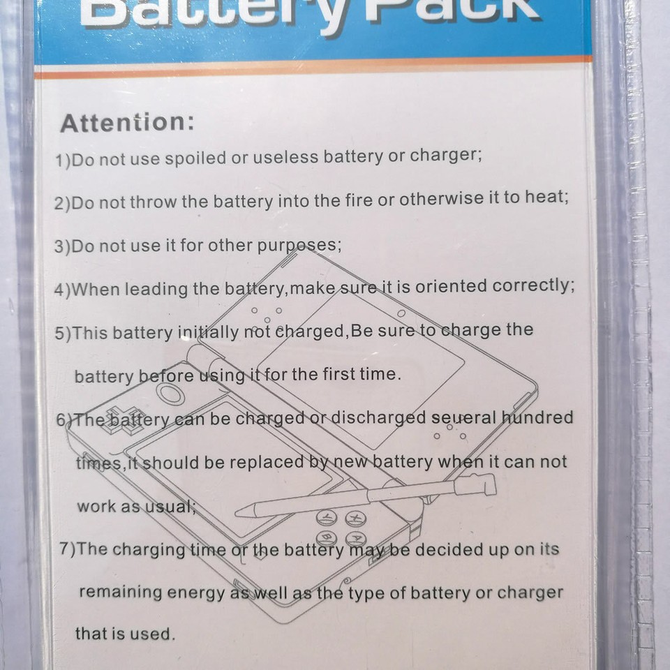 For Nintendo 3DS 2DS Battery Replacement + Tool 2000mAh 3.7V ...