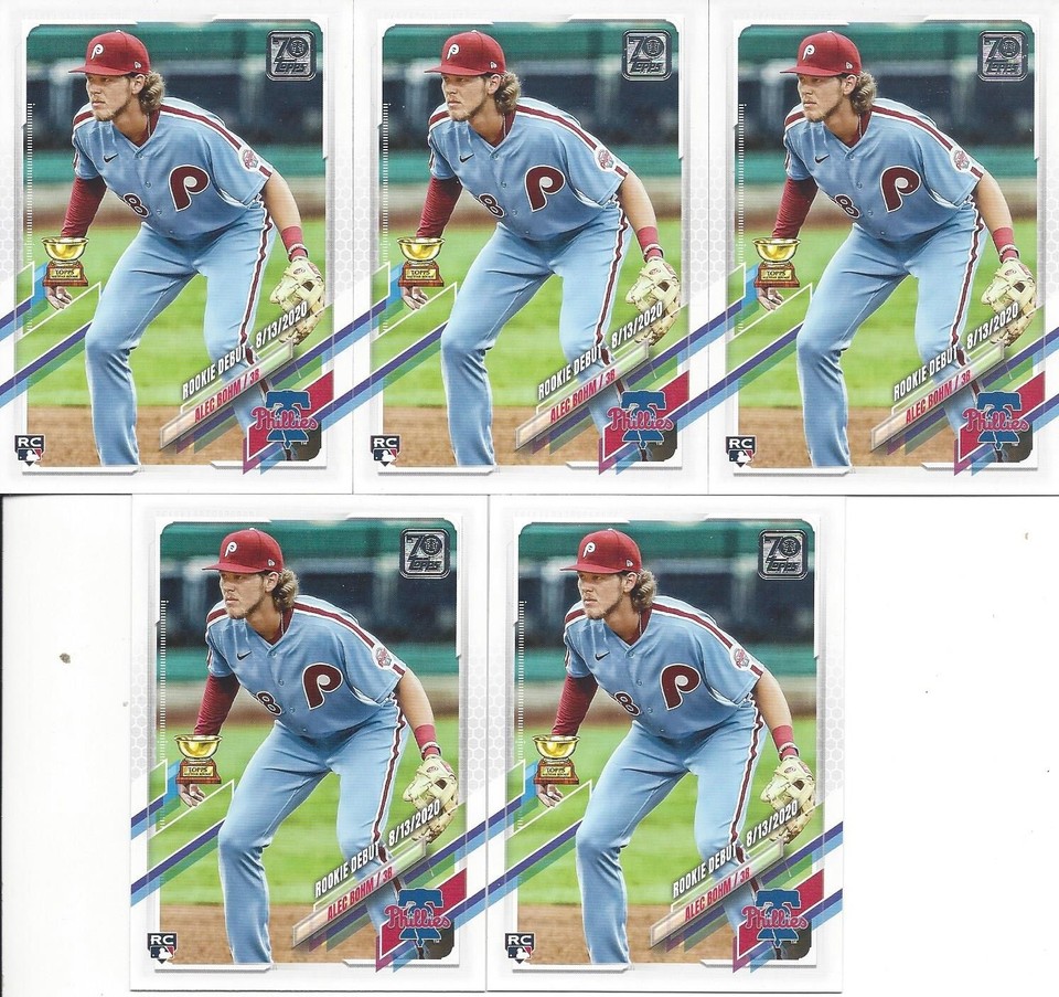 ALEX BOHM 14-RC LOT - 2020 BOWMAN STERLING + 2019 PLATINUM + BOWMAN ...