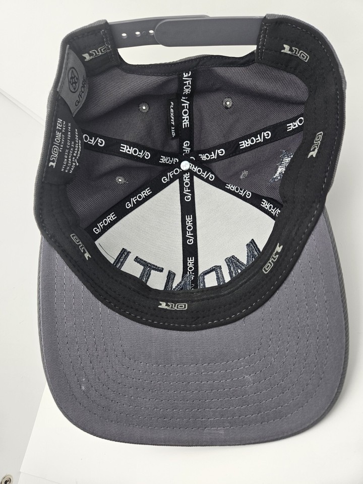 G/Fore Golf Cap Hat SnapBack Limited Edition Gray Eric Monti Flex Fit ...