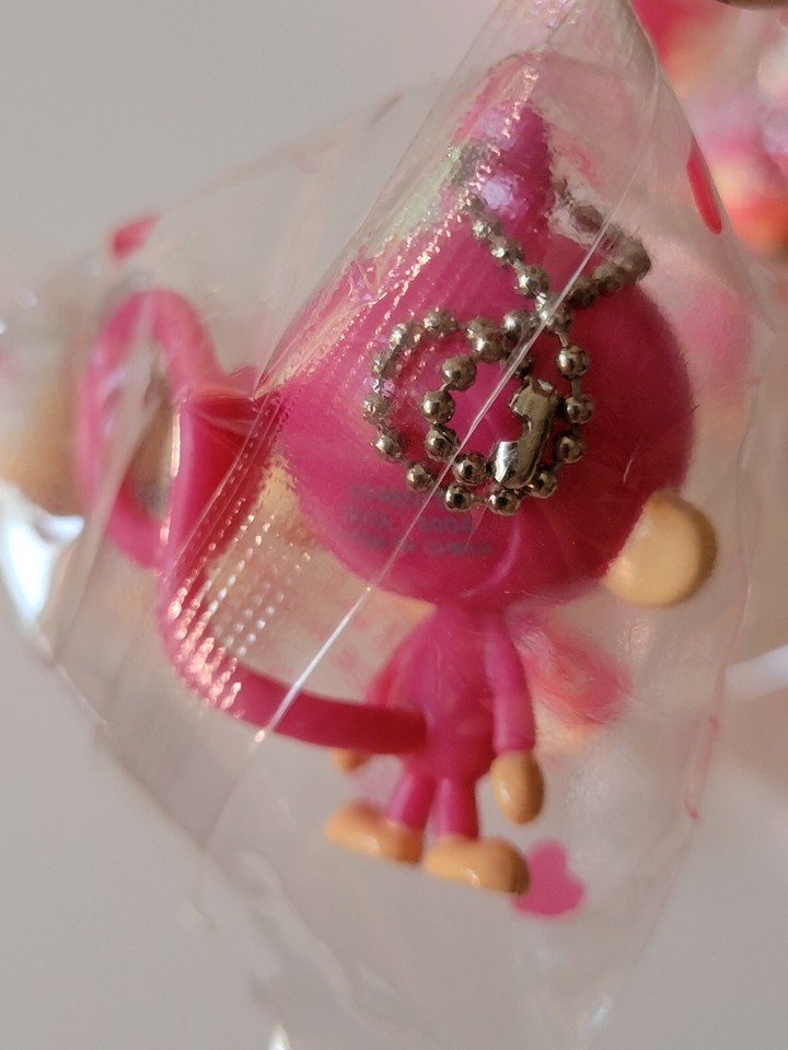 Pinky Monkey Keychain Set of 6 (2004) Brand New Factory Sealed Japan ...
