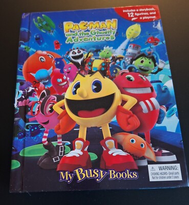 PAC-MAN AND THE GHOSTLY ADVENTURES MY BUSY BOOK By Phidal Publishing ...
