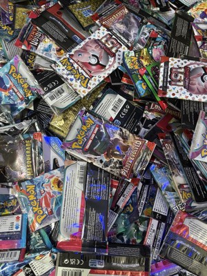 Lot of 20 OPENED pokemon booster packs | eBay