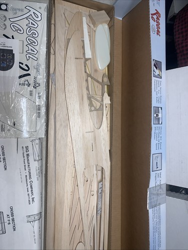 Sig Rascal balsa model r/c airplane kit SIGRC80 | eBay