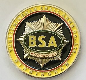 BSA Motorcycles - Round logo - lapel / hat pin badge. B020201 | eBay