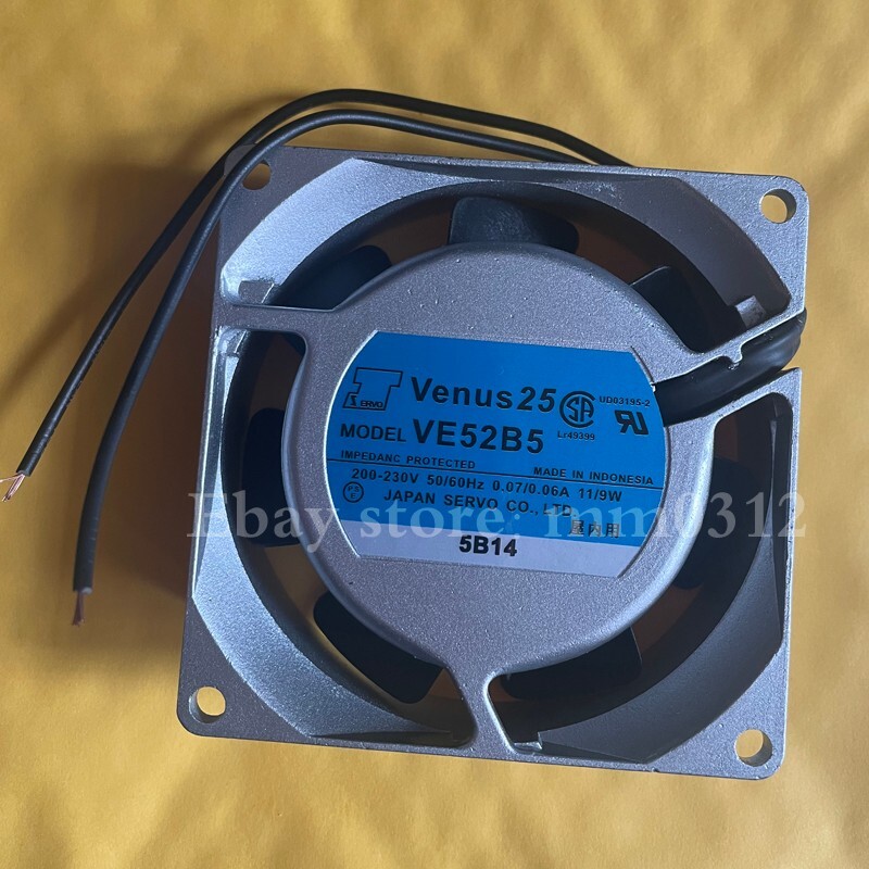 1pcs SERVO VE52B5 8CM 8025 230V 11/10W aluminum machine AC cooling fan ...