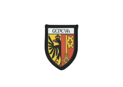 Ecusson brode thermocollant imprime blason patch drapeau ecusson geneve ...