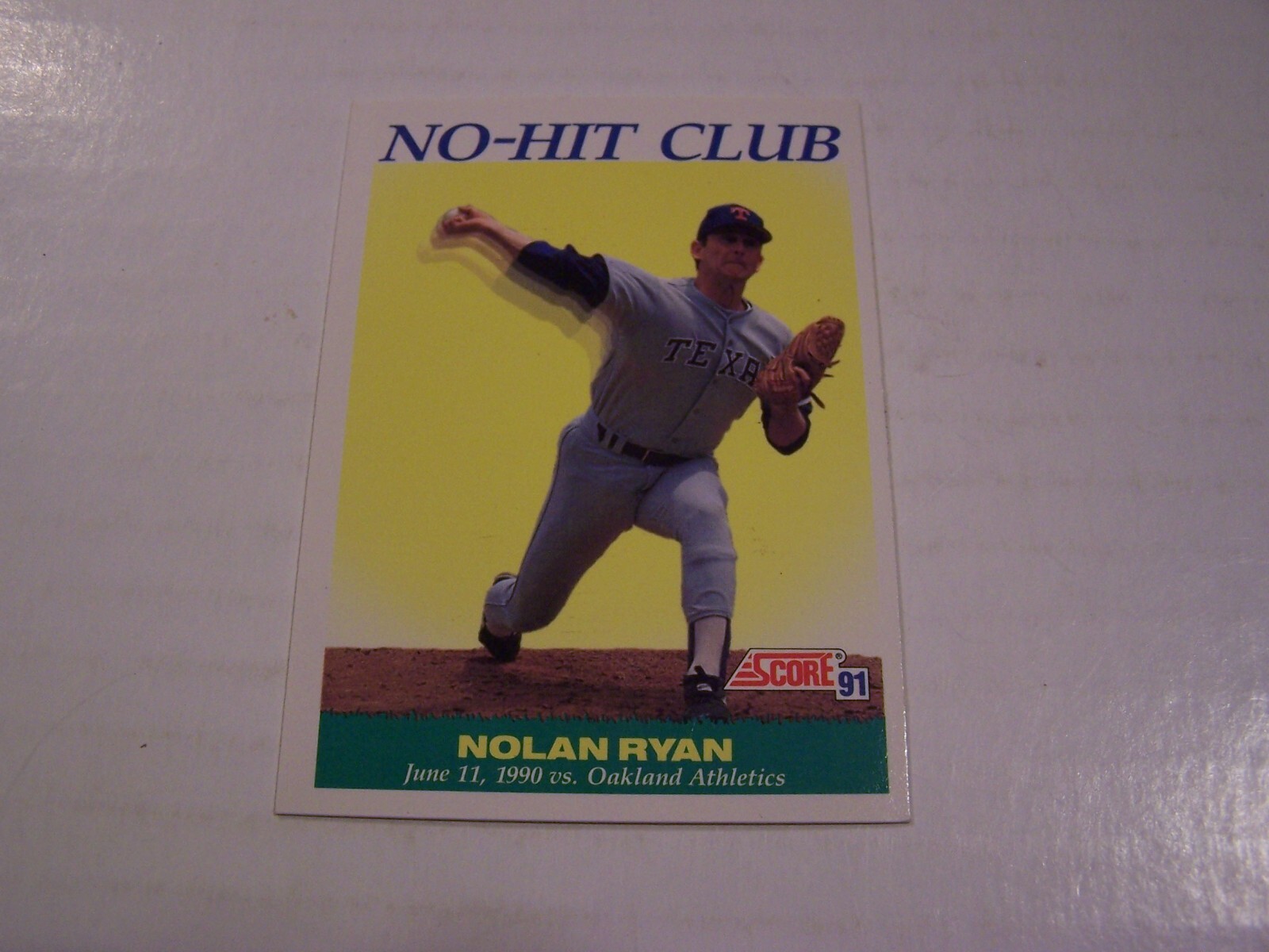 Nolan Ryan Score Card #701 | eBay