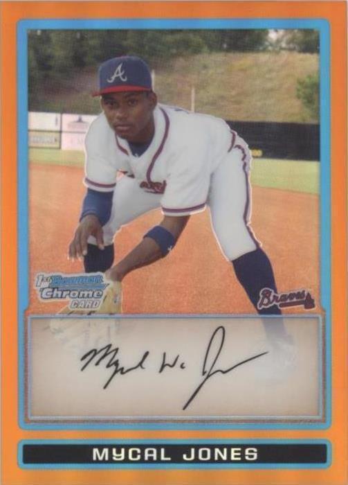 2009 Bowman Draft Picks & Prospects - Prospects Chrome Mycal Jones # ...