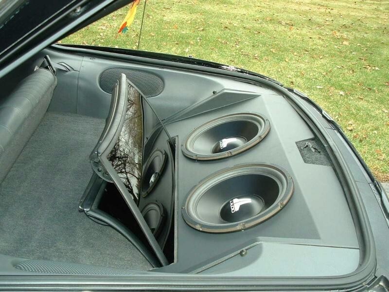 Subthump 1993-1998 Camaro/Firebird Dual 12 T-Top Subwoofer Box | eBay
