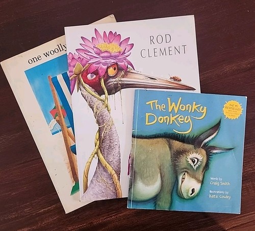 One Woolly Wombat, Olga The Brolga & The Wonky Donkey (Bundle) | eBay
