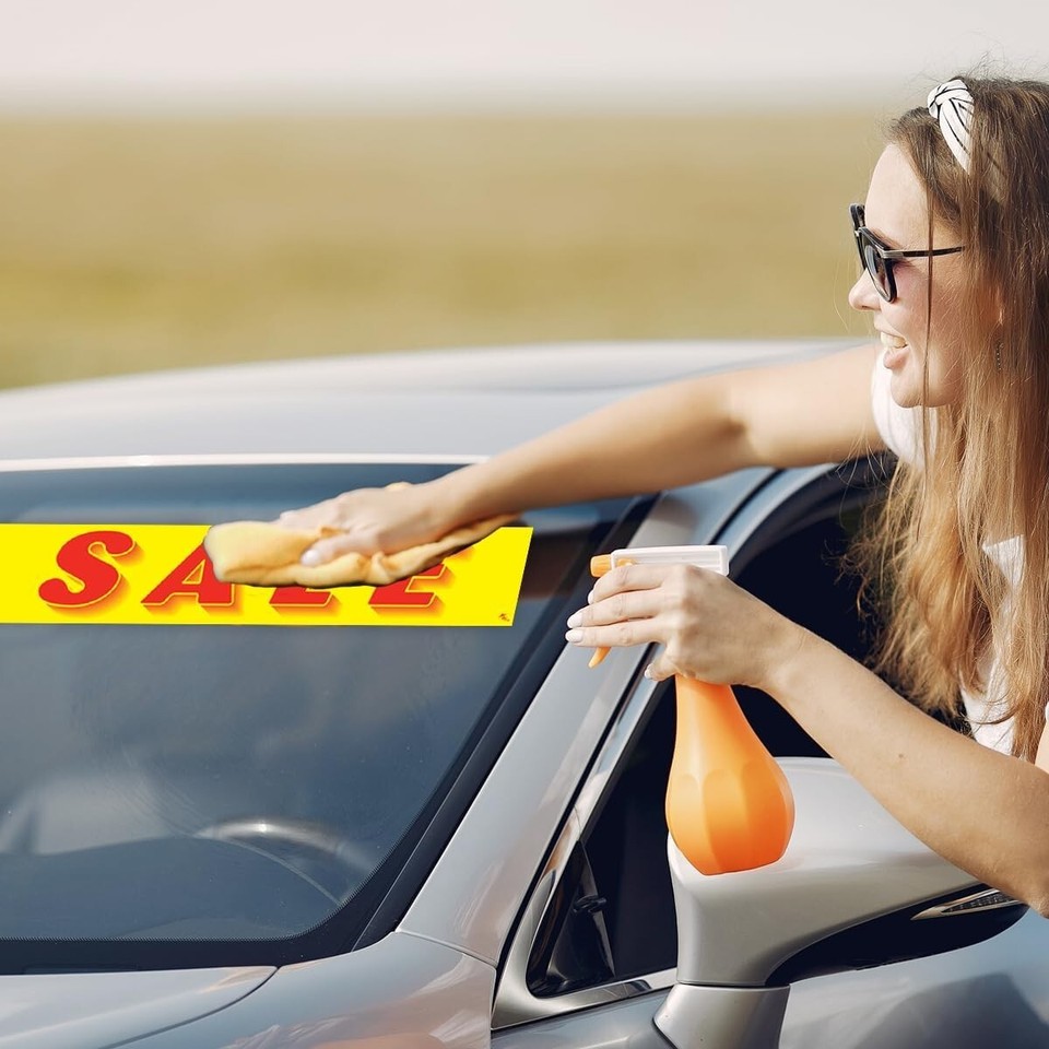 Vinyl Slogan Stickers 12Pack for Car Dealer Windshield Advertising | eBay