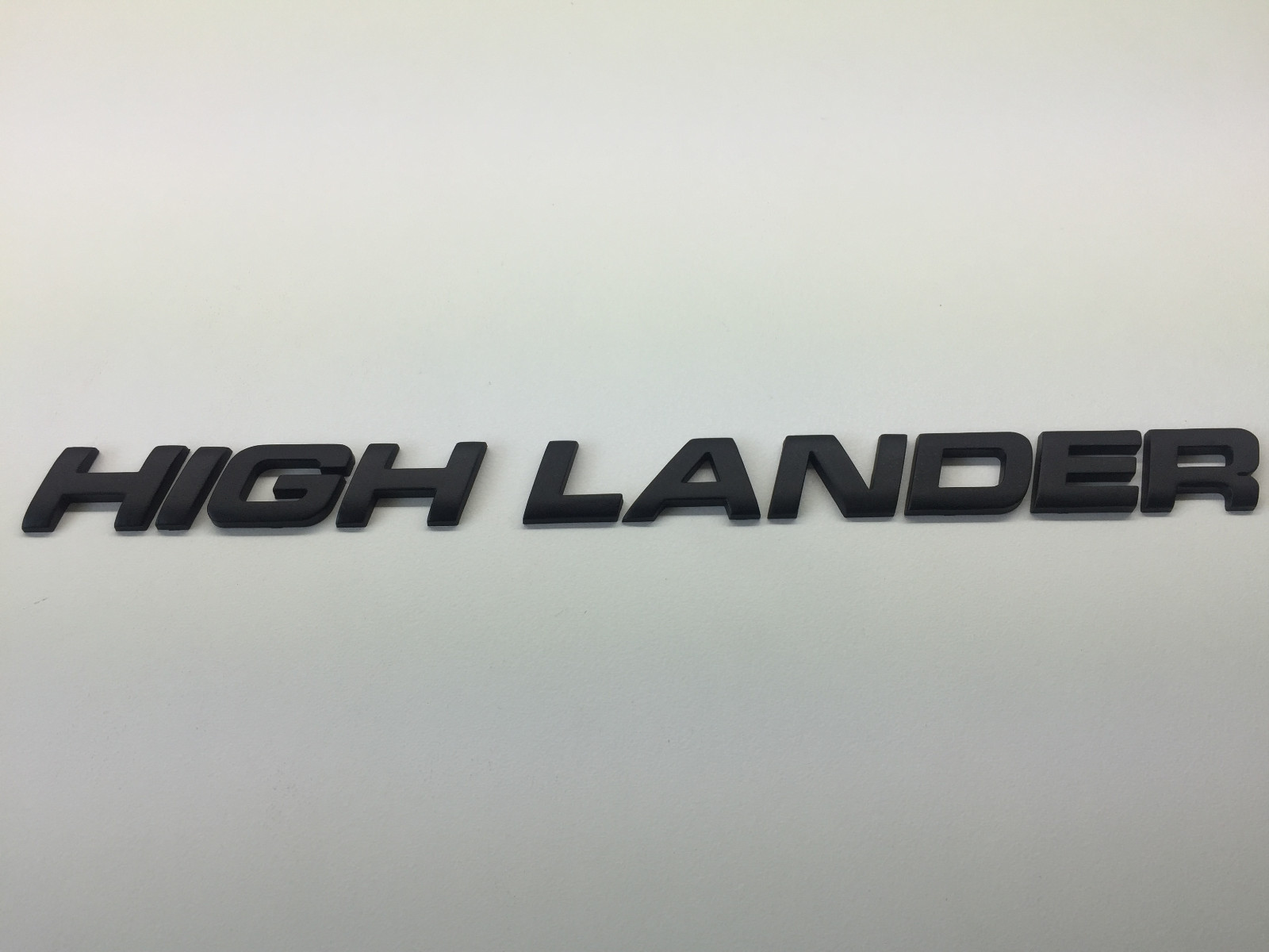 HIGHLANDER 3D Emblem Badge Letter Number alphapet logo car truck | eBay