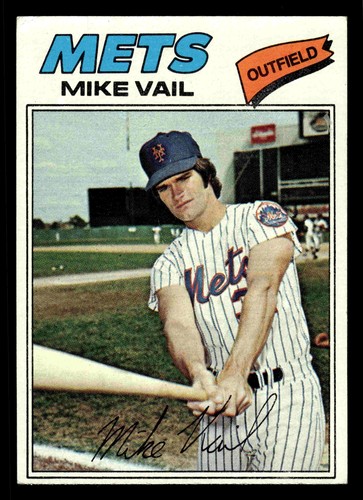 1977 Topps Mike Vail #246 - New York Mets | eBay