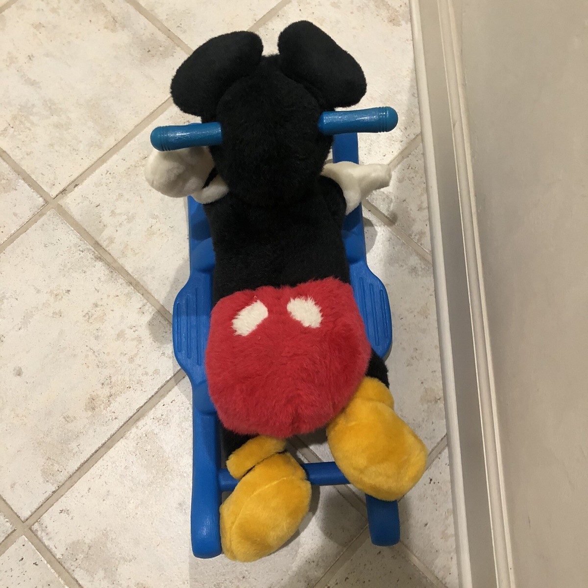 Mickey Rocking Horse Large Children's Vintage Disney Mickey Mouse