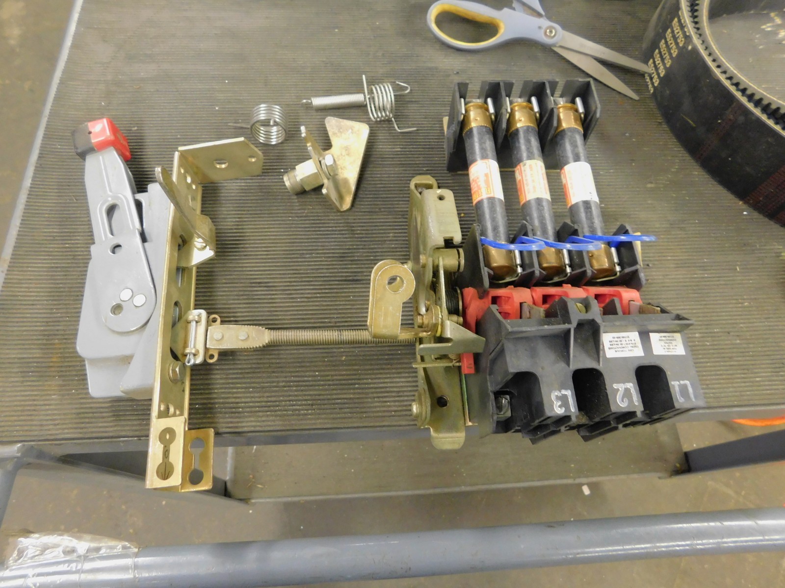 Hardinge Lathe Main Power Fuse/Disconnect Square D | eBay