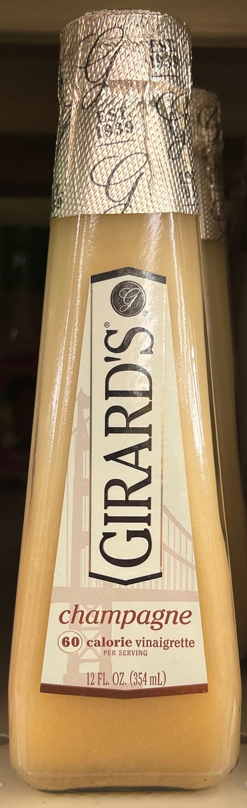 Girard’s Champagne 60 Calorie Vinaigrette Salad Dressing 12 oz Bottle ...