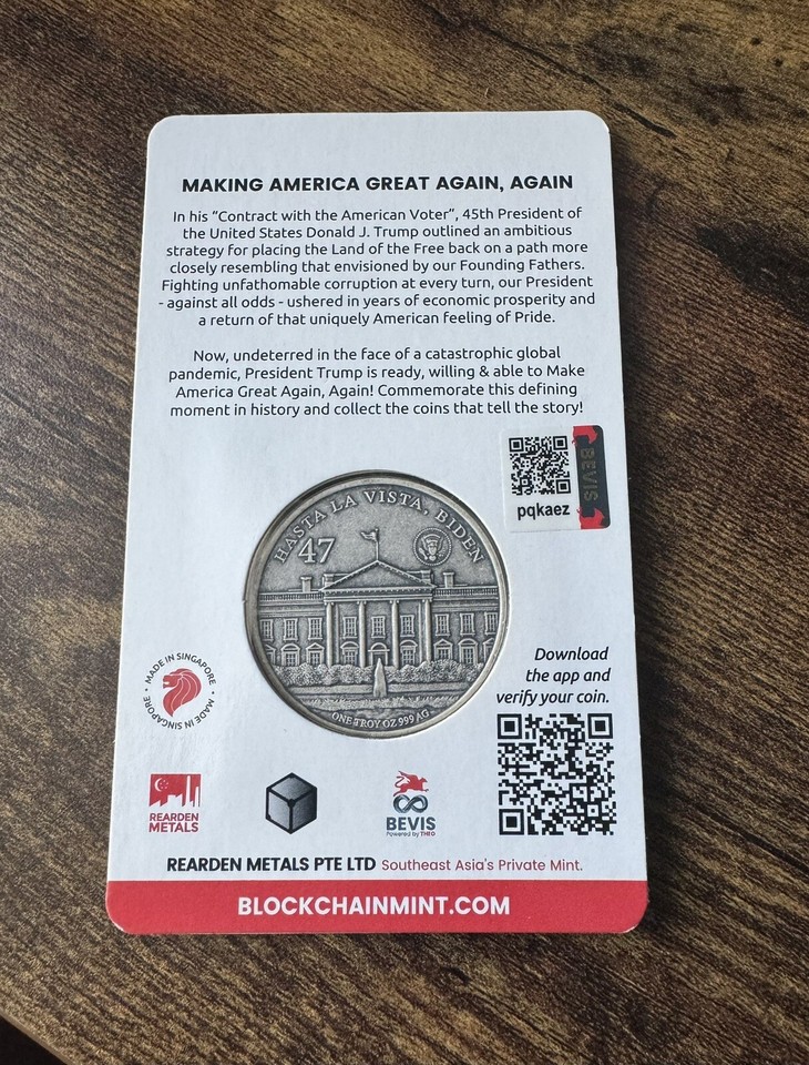 1oz Silver President Trump, Trumpinator Coin - Antiqued | eBay