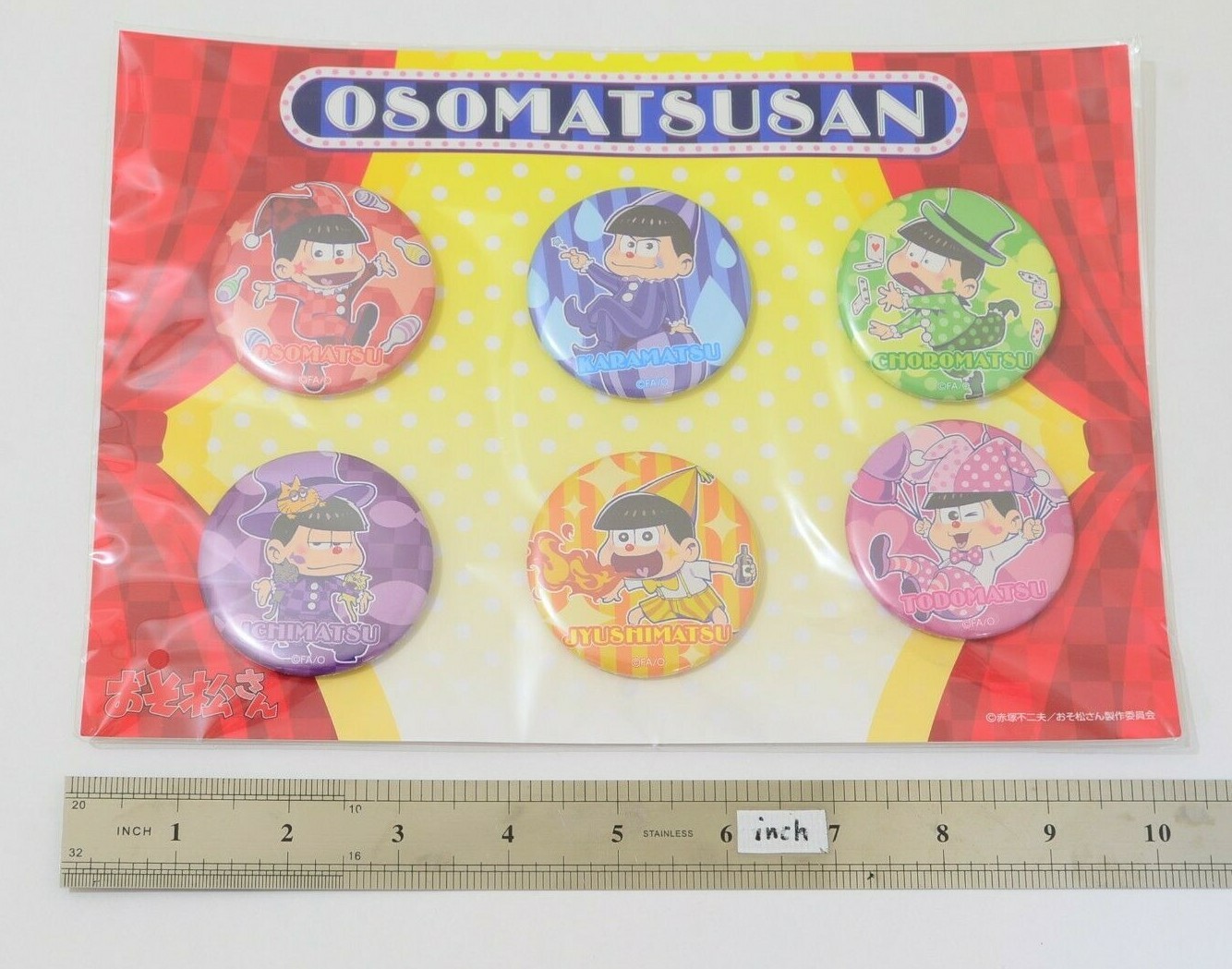Osomatsu san 6 brothers * Pierrot Can Badge Set Anime k1095 | eBay