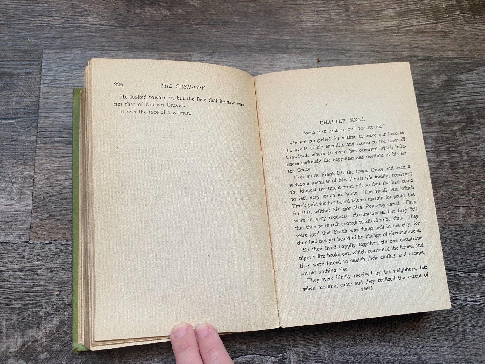 Old Book The Cash Boy By Horatio Alger Jr. Undated Early 20th Century ...