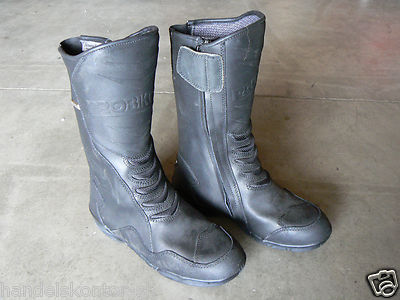Probiker Cruiser Motorrad Touring Boots Stiefel schwarz Rauleder Gr 39 ...