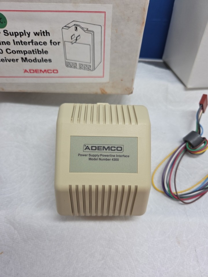 Ademco Power Supply Powerline Interface X - 10 Receiver Modules Number ...