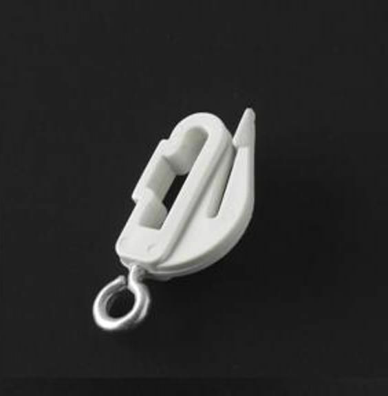 HARRISON DRAPE White Drape Aluminium Curtain Track, White, | eBay UK