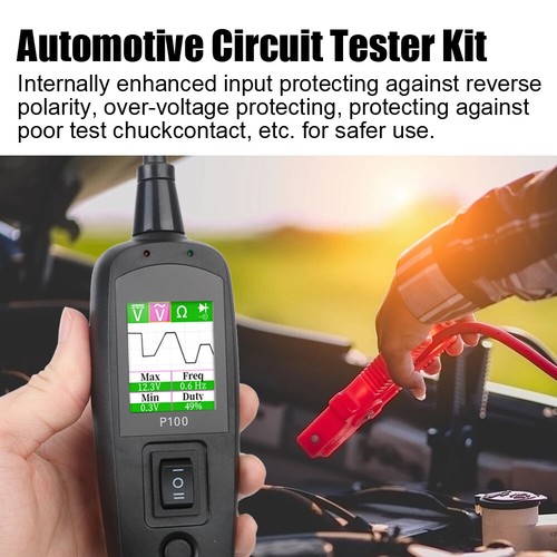 Motorcycle Truck Circuit Diagnostic Instrument P100 Voltage Short ...