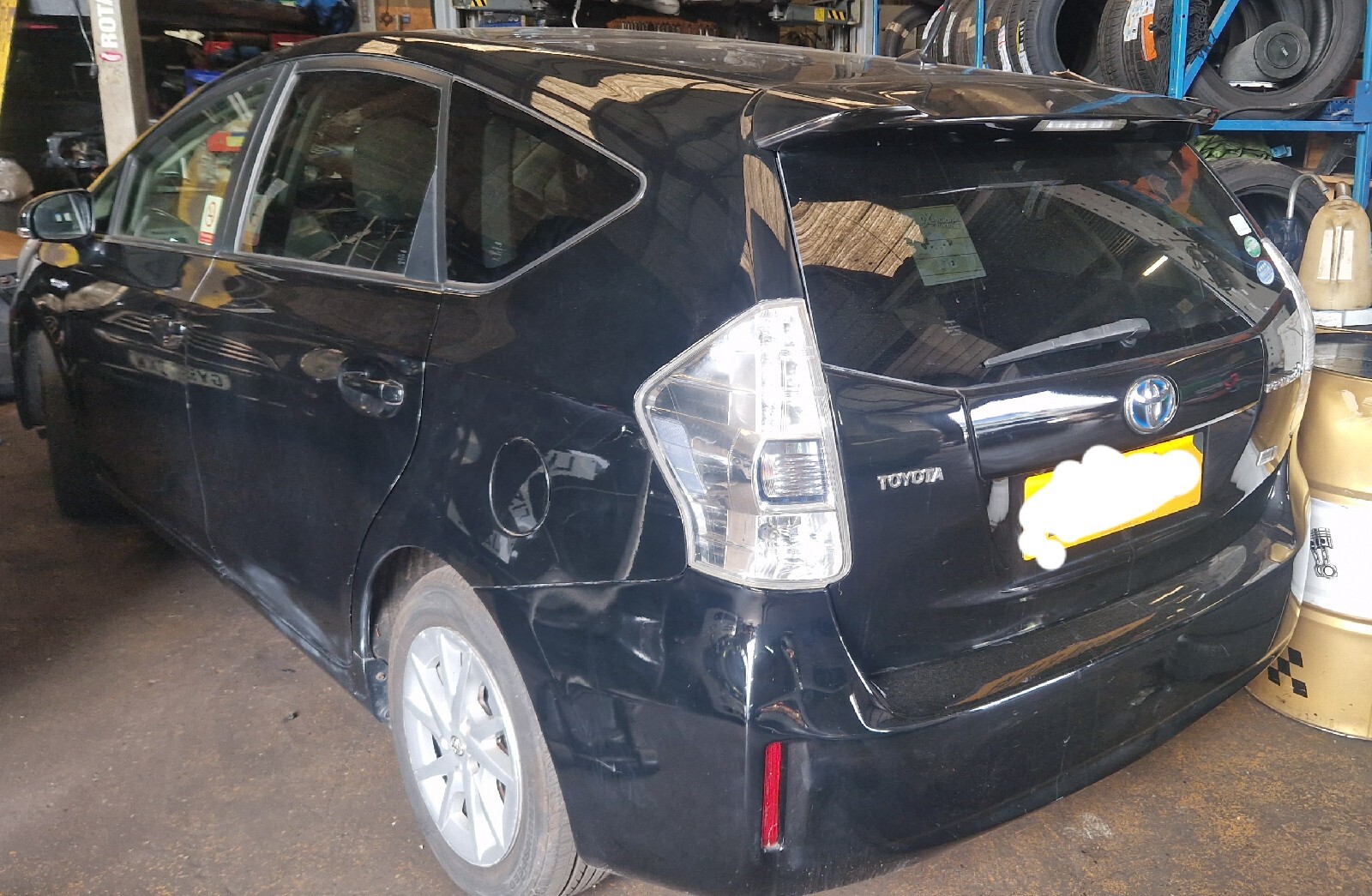 2013 TOYOTA PRIUS PLUS T4 1.8 PETROL HYBRID 5 DOOR BREAKING ALL PARTS ...