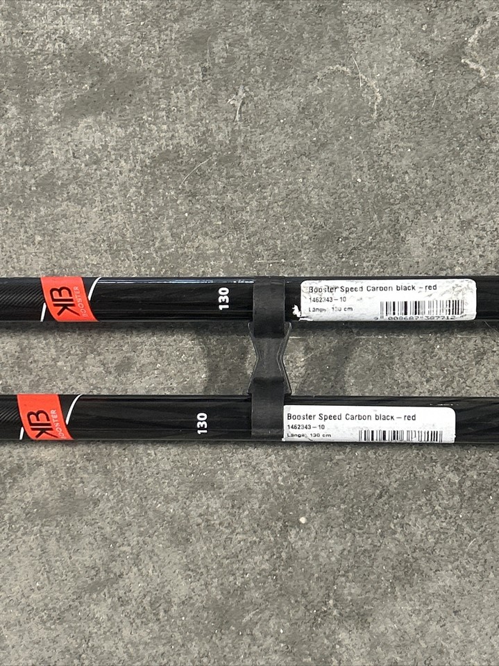 Komperdell Booster Speed Carbon Trekking Pole Pair - Black And Red ...